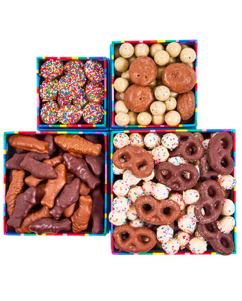 Chocolate Sweet Treat Tower | Candy Gift Box Tower - Dylan's Candy Bar