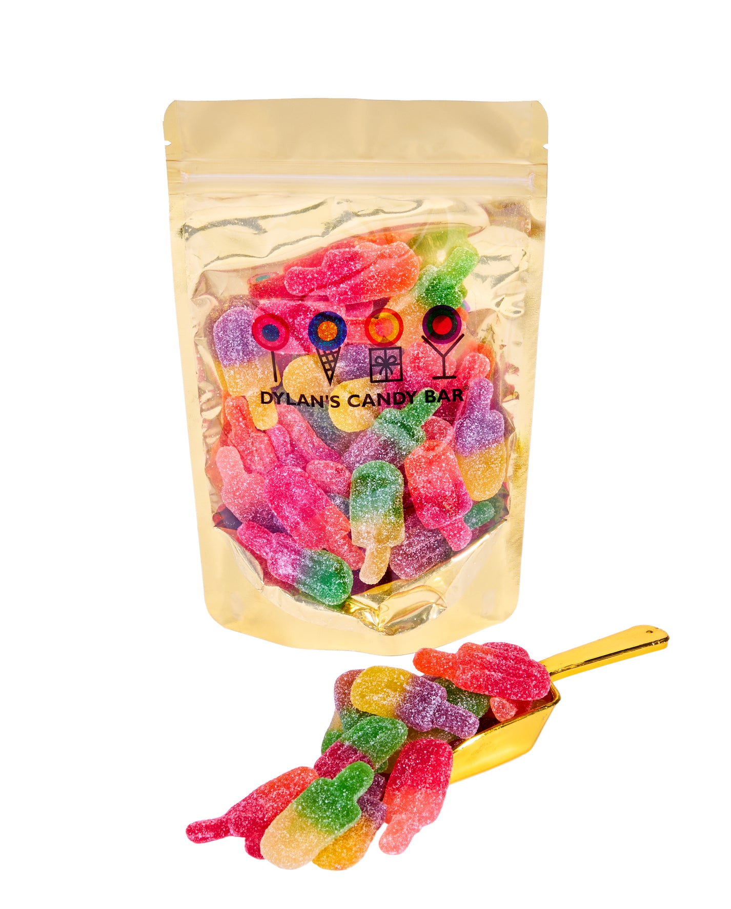 Sour Fruity Fizzy Gummy Ice Pops Bulk Bag - Default Title - Dylan's ...