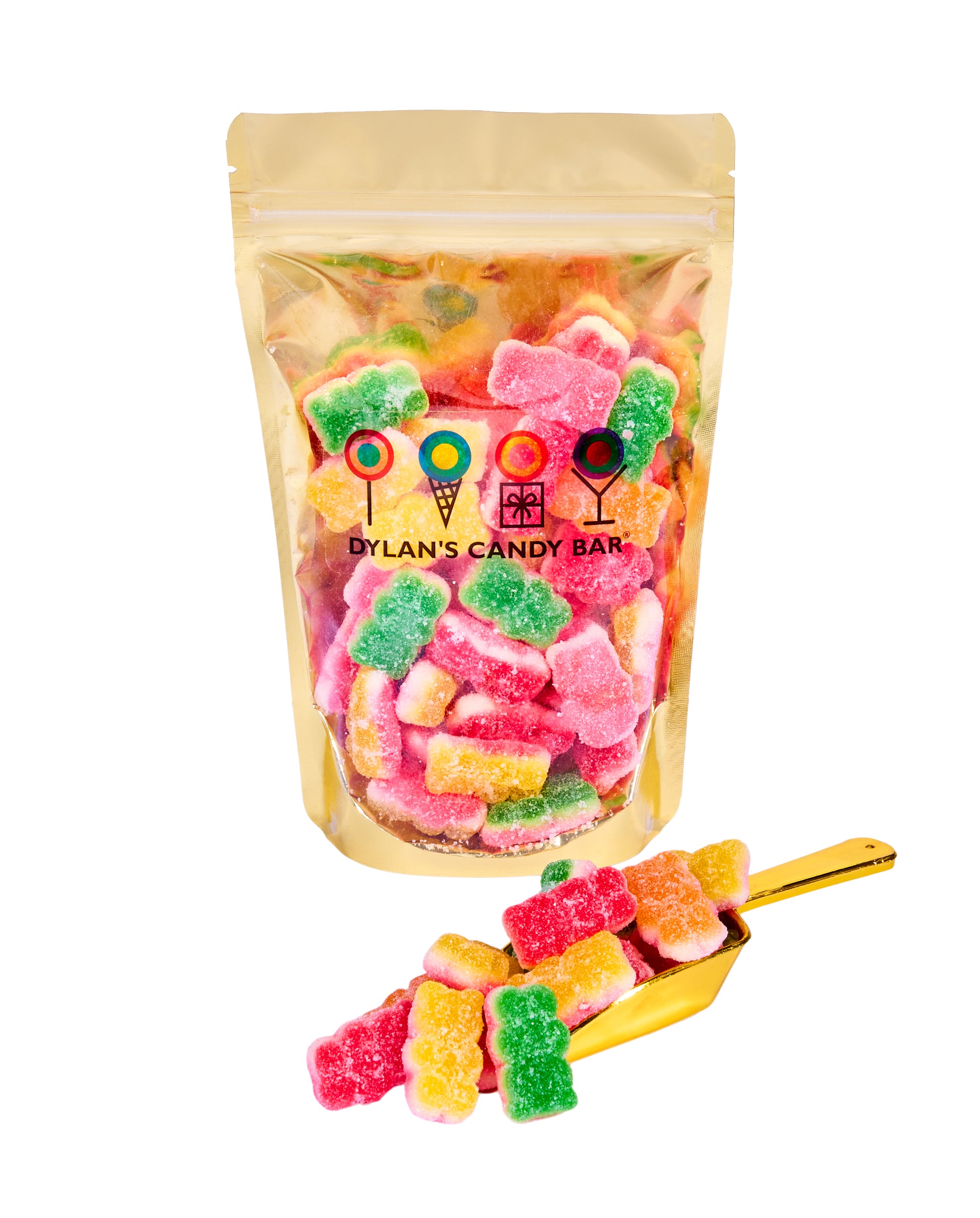 Sour Fruity Triple Bears Bulk Bag - Dylan's Candy Bar