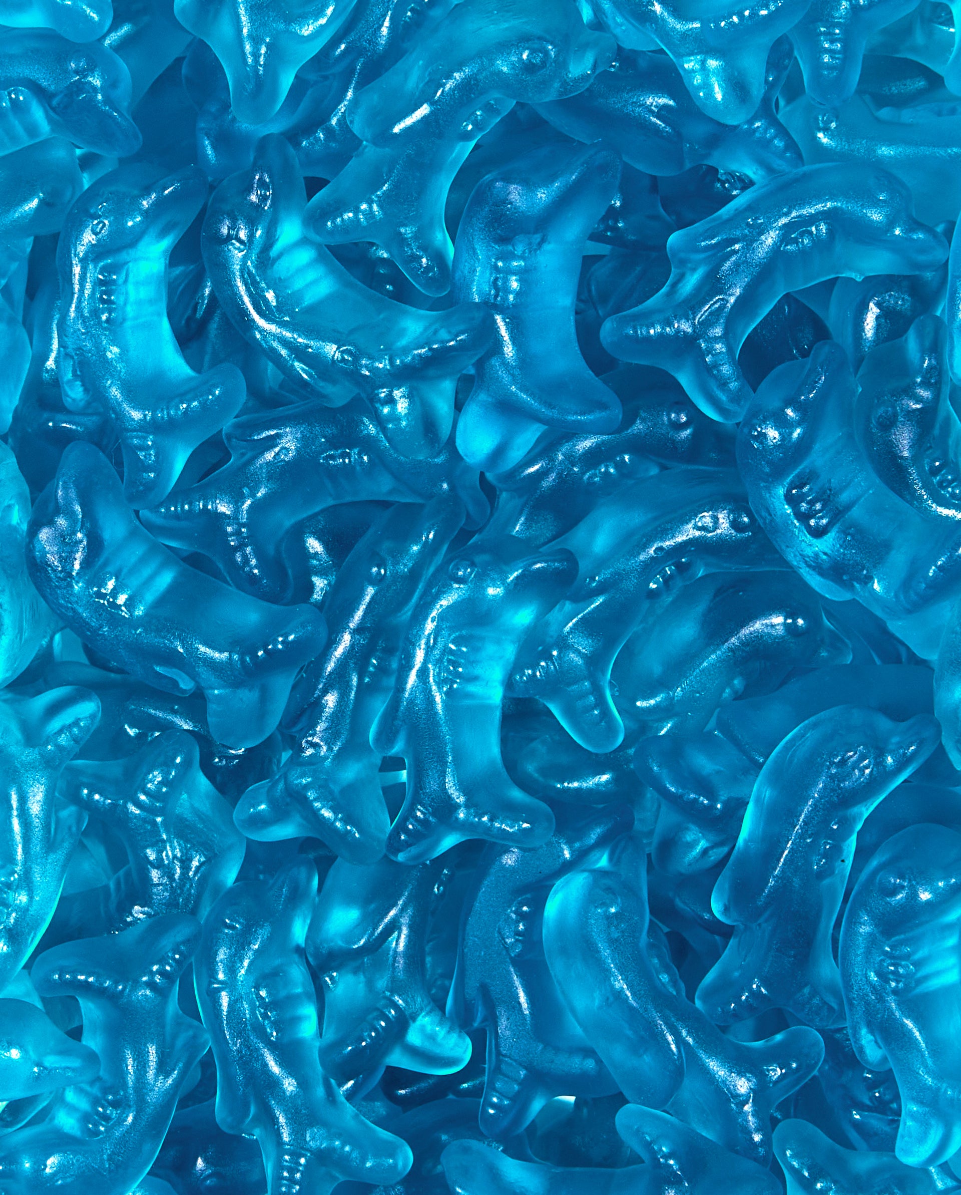 Peach Gummy Dolphins Bulk Bag - Dylan's Candy Bar