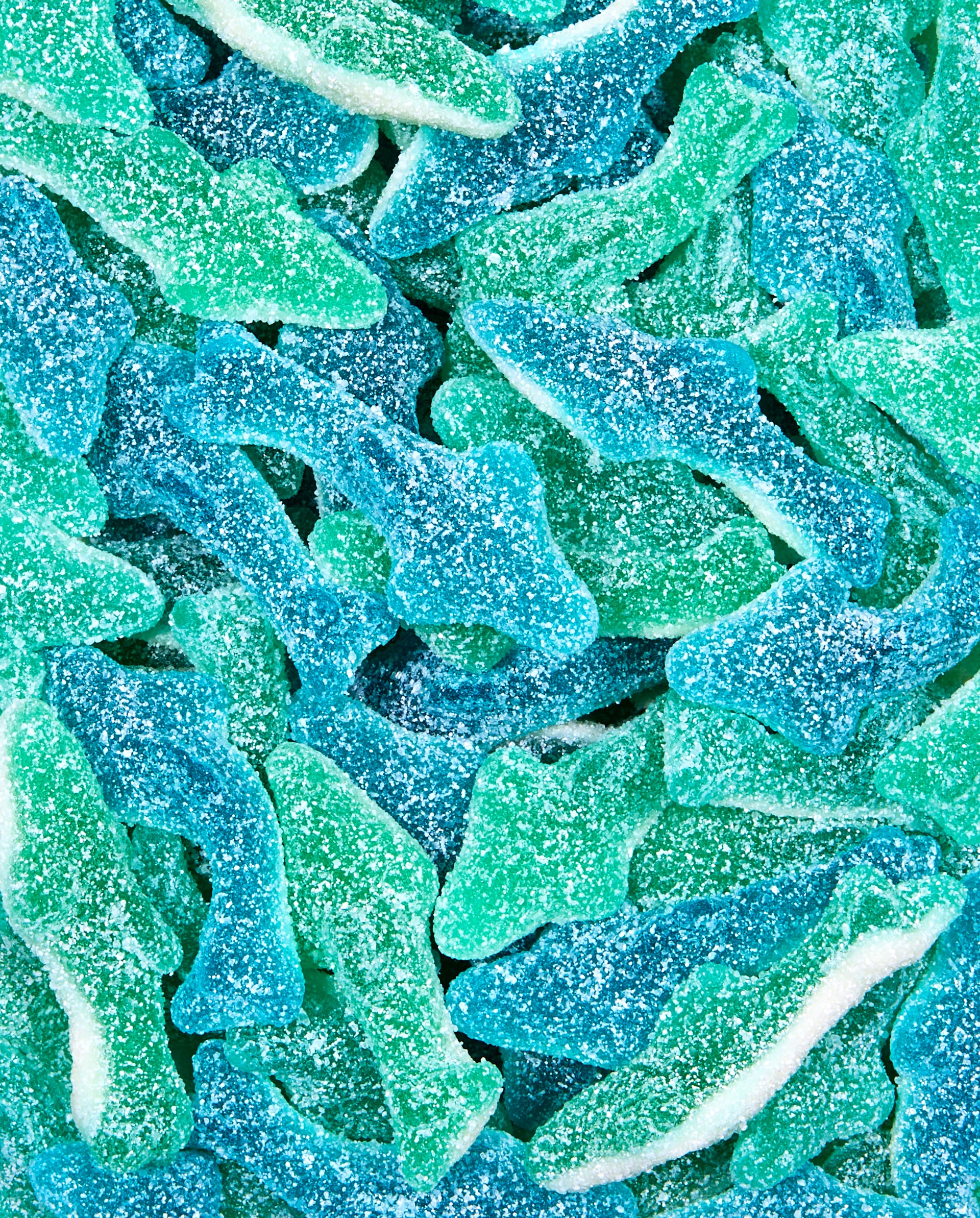 Sour Strawberry Gummy-Mallow Sharks Bulk Bag - Dylan's Candy Bar