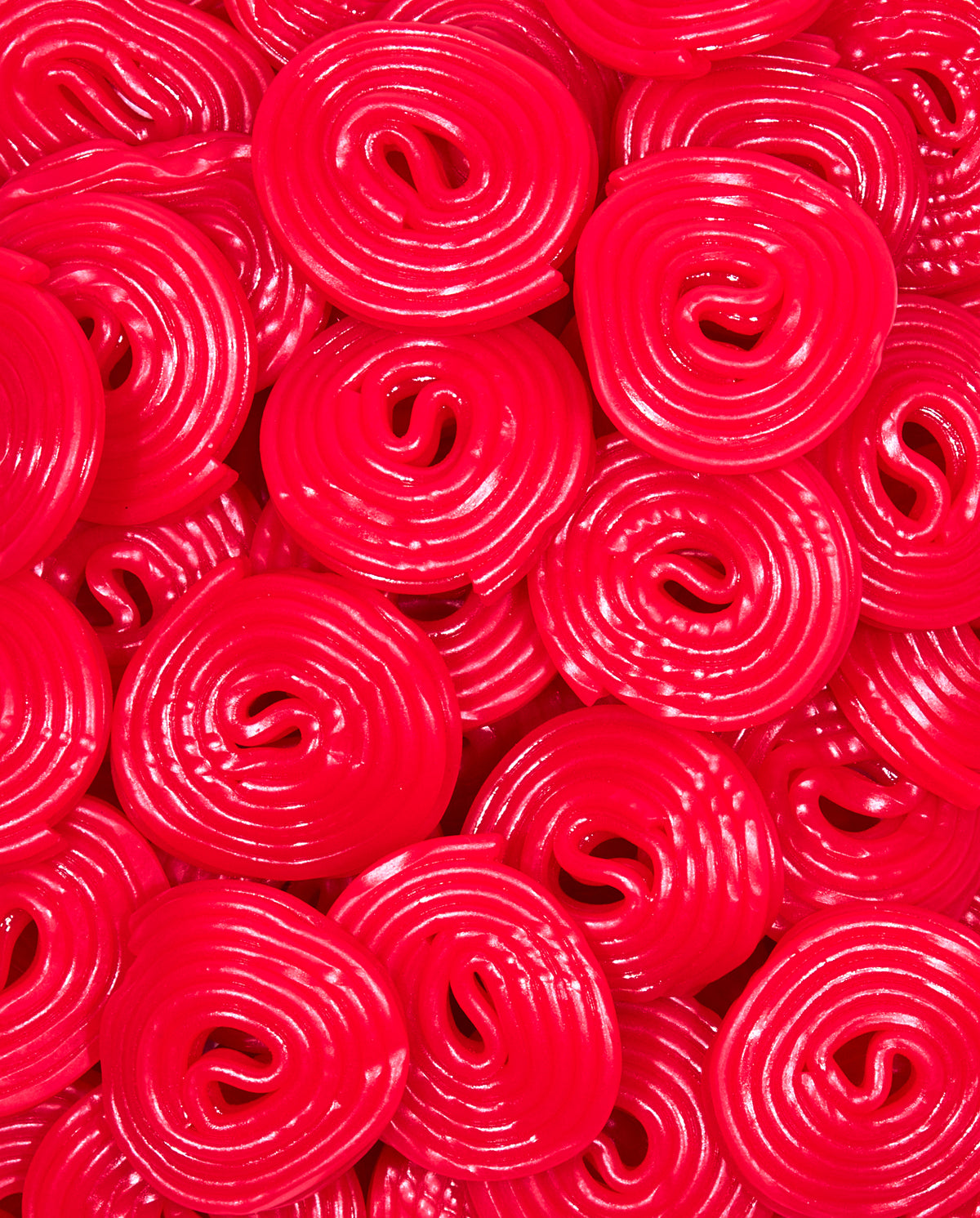 Strawberry Licorice Wheels Bulk Bag - Dylan's Candy Bar