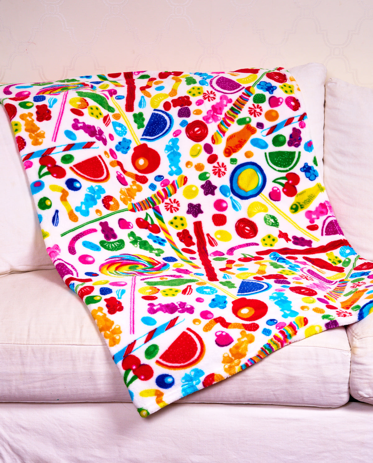 Snuggly Candy Spill Throw Blanket | Dylan's Candy Bar - Dylan's Candy Bar