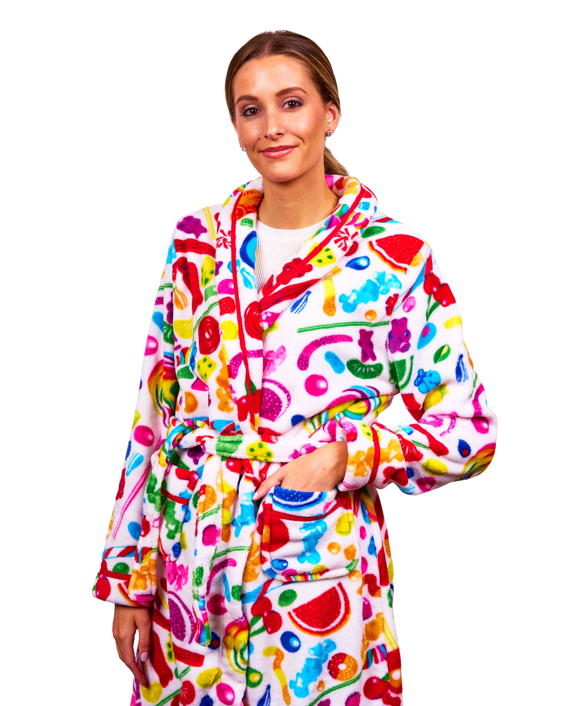 Womens Fuzzy Bathrobe - Dylan's Candy Bar