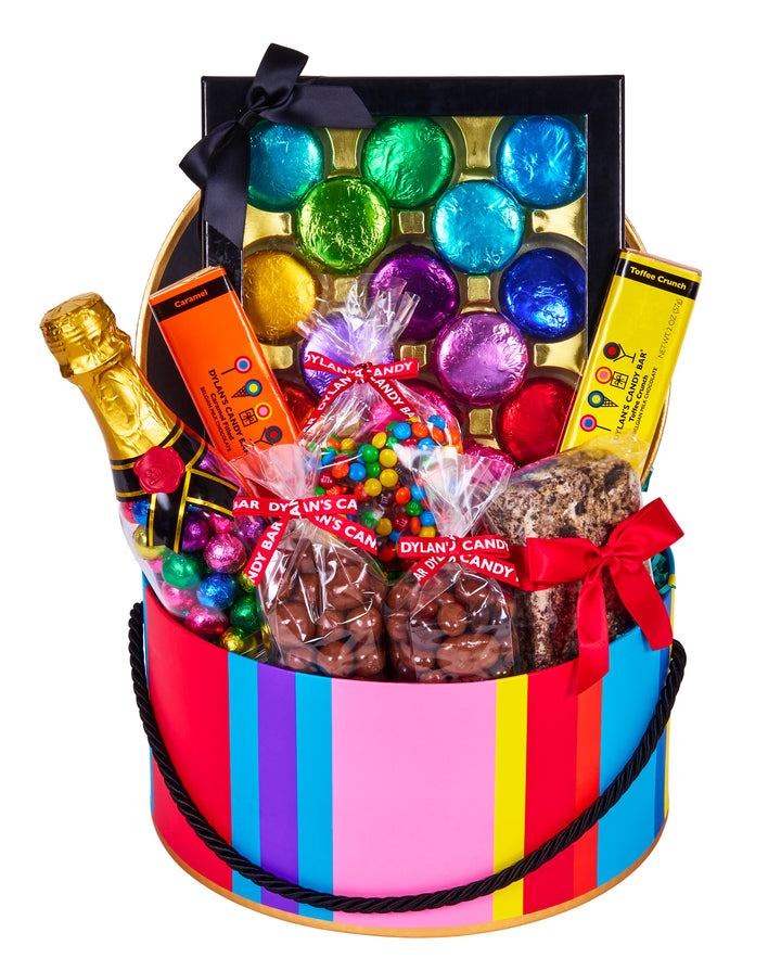 Sweets & Chocolate Gift Baskets | Birthday Candy Tower Gifts - Dylan's ...