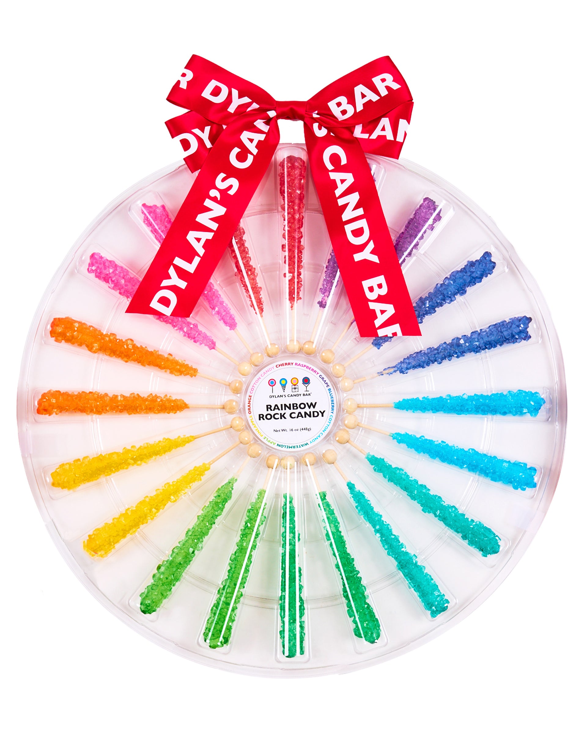 Colorful Rainbow Rock Candy Wheel | Dylan's Candy Bar - Dylan's Candy Bar